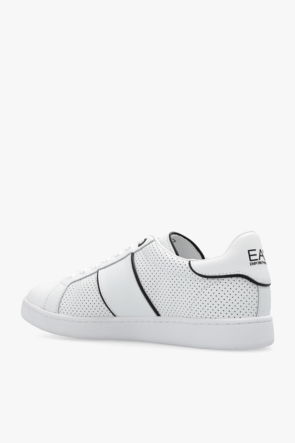 Biały Buty sportowe z logo EA7 Emporio Armani - Vitkac Polska Biały Buty sportowe z logo EA7 Emporio Armani - Vitkac Polska